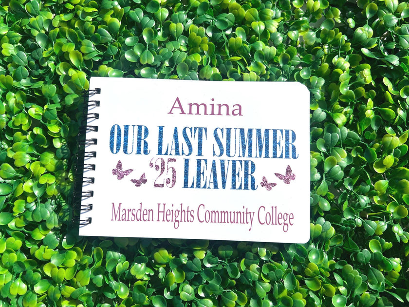 Personalised School Leavers Book – Super Sweet Party Boutique